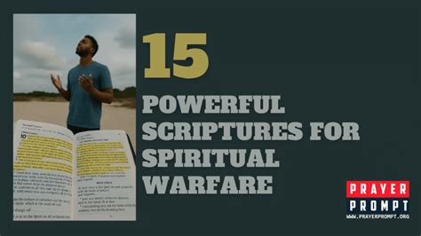 15 Powerful Scriptures For Spiritual Warfare