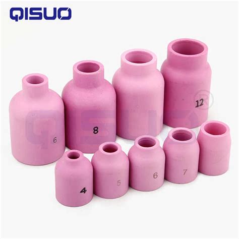 Wp9 Tig Welding Torch Consumable Tig Torch Gas Diffuser Ceramic Nozzle With Mesh Screen Gas