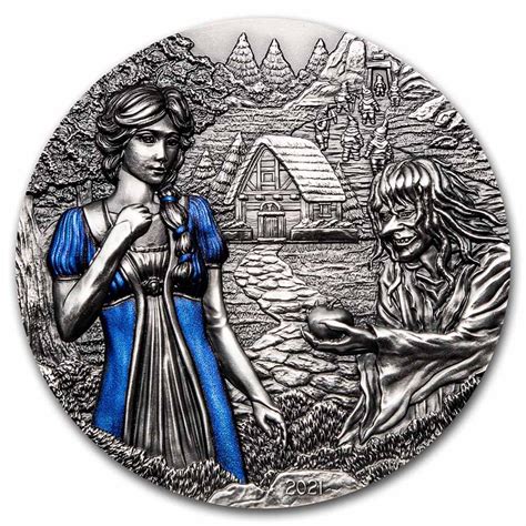 Buy 2021 Cook Islands 3 Oz Silver Fairy Tales Snow White Apmex