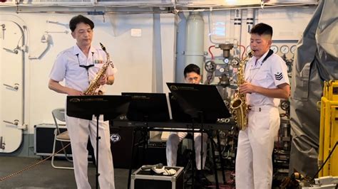 「アマポーラ」（護衛艦あけぼの 格納庫での佐世保音楽隊演奏会③）海上自衛隊佐世保地方隊創設70周年記念サマーフェスティバル2023 Youtube