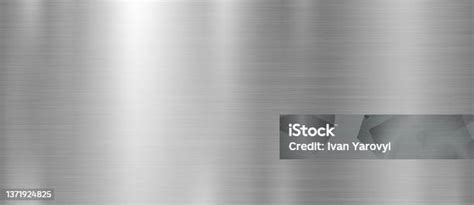 Brushed Metal Texture Vector Illustration Stock Illustration Download