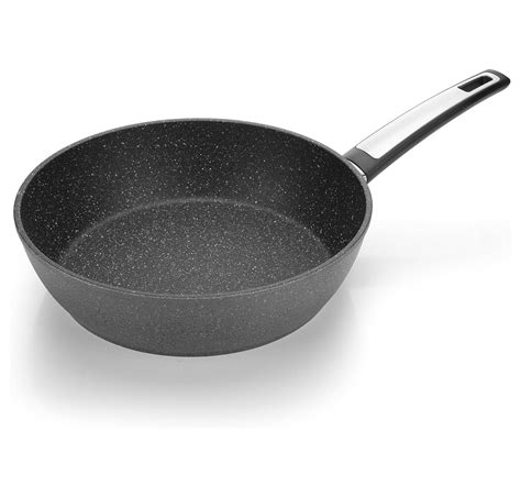 Deep Frying Pan I Premium Stone Assorted 28 Cm