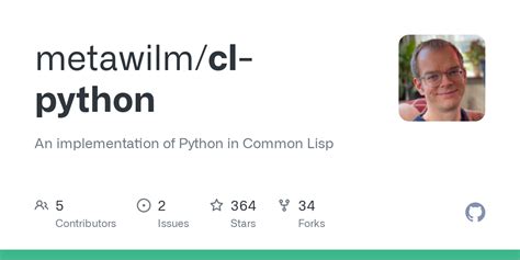 Github Metawilmcl Python An Implementation Of Python In Common Lisp