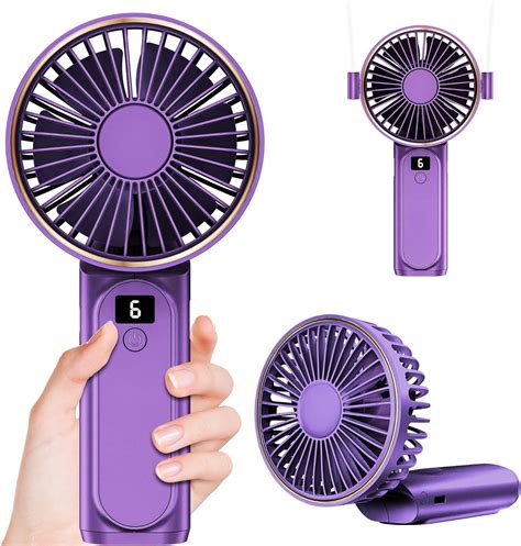 Portable Fan 4000mah Usb Rechargeable Personal Fan 180