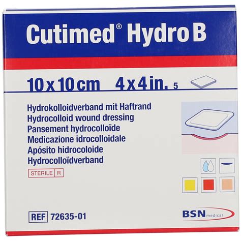 Cutimed® Hydro B 10 Cm X 10 Cm 5 St Shop Apotheke At
