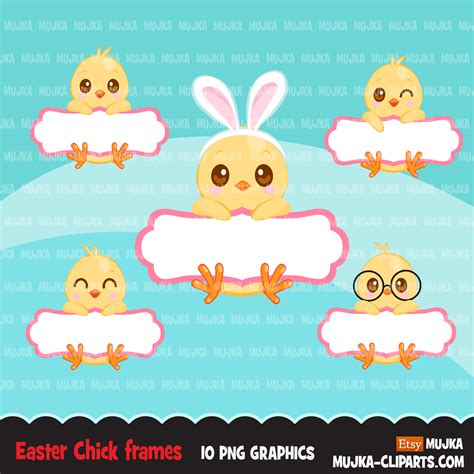 Easter Chicks Clip Art