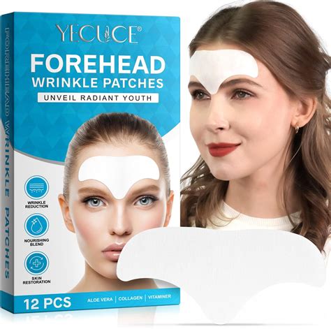 Aobeo Forehead Wrinkle Patches 12pcs Smooth Fine Lines