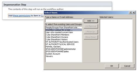 What If Permissions Should Be Set By SPD Workflow In SharePoint I Like SharePoint
