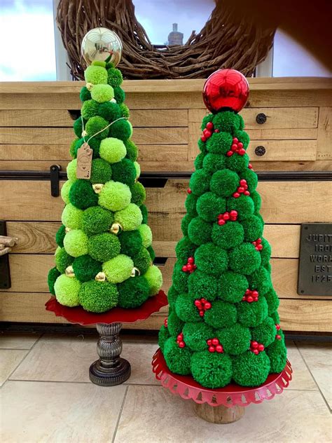 Pom Pom Tree Christmas Craft Easy Artofit