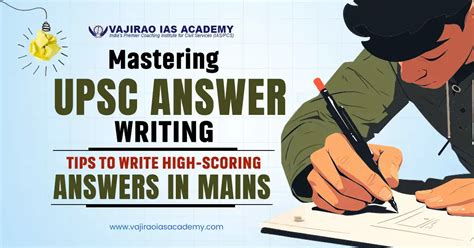 Mastering Upsc Answer Writing Tips Vajirao Ias Blog