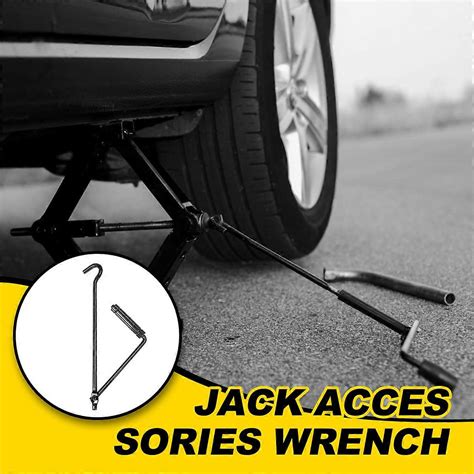 Car Jack Hand Crank Wheel Spanner Handle For Scissor Car Lift Fruugo Uk