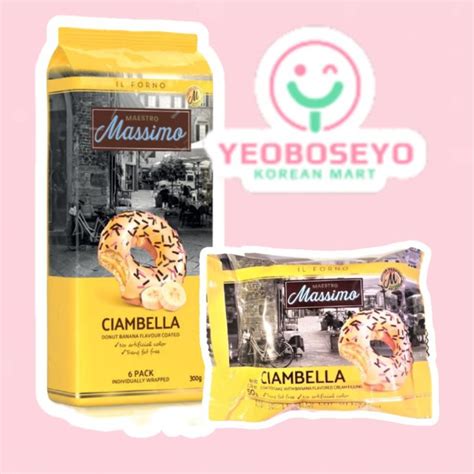 Maestro Massimo Chocolatebananastrawberry Donut 300g Lazada Ph