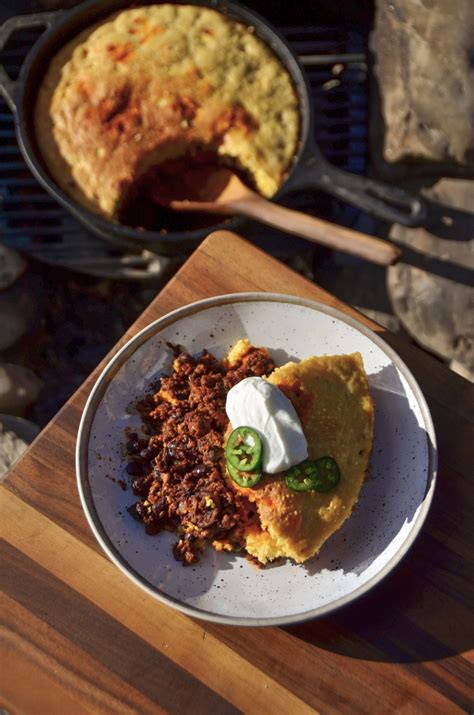 Campfire Chili And Cornbread Recipe Ribbit And Co