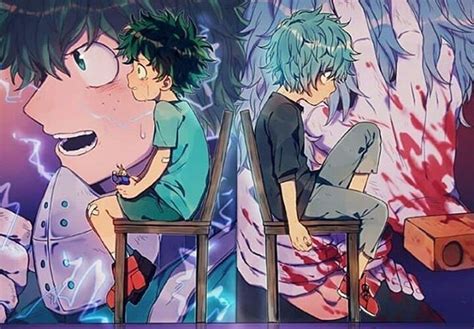 Boku No Hero Academia Midoriya Izuku Shigaraki Tomurashimura