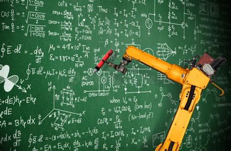 Robot Solving Jigsaw Puzzle Stock Illustration Illustration Of