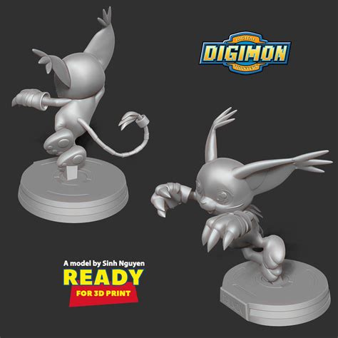 Tailmon Digimon Adventure D Model By Sinh Nguyen