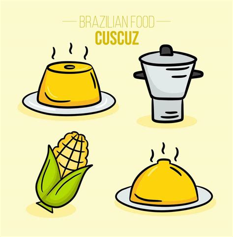Cuscuz Cuscus Coscos Couscous Brazilian Food Nordeste Food