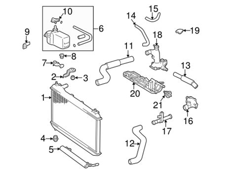 Radiator And Components For 2000 Lexus Es300 Lexus Of Stevens Creek Parts