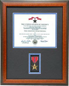 Military Certificate And Diploma Frame Displays