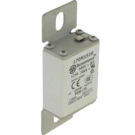 Предохранитель, высокая скорость, 110 A, AC 660 V, size 000, 24 x 36 x ...