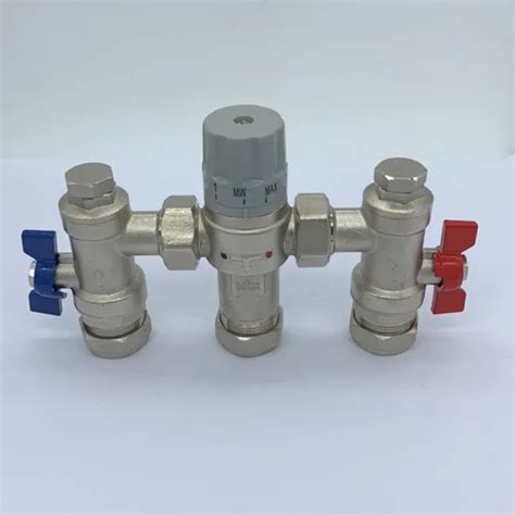 Hpt13 Iso Tempering Valves With Isolation Valves Thermostatic Mixing
