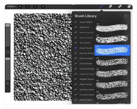 100 Procreate Gravel Texture Brushes Gravel Texture For Procreate