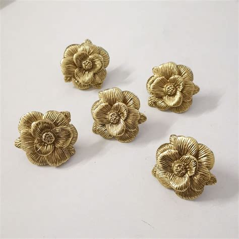 Small Brass Knobs Etsy