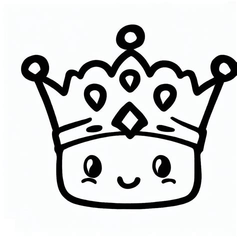 Crown Coloring Pages Coloringlib