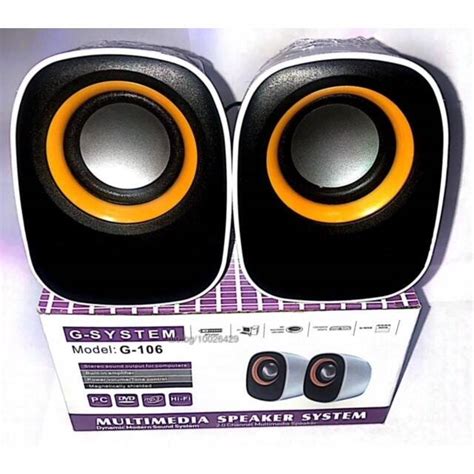 Активни тонколонки с Usb G106 Тонколони G106 Аудио техника Димитровград Характеристики