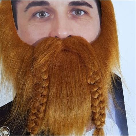 Wikinger Kelten Bart Kunsthaar