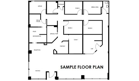 Optometry Office Floor Plans