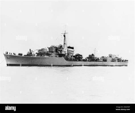 The British Destroyer Laforey Hms Laforey L Class Destroyer Stock