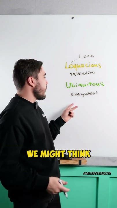 expand your vocabulary today learn loquacious and ubiquitous 🧠 youtube