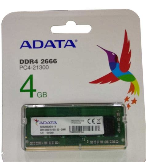 4 Gb Adata Ddr4 2666 Pc4 21300 Memory Module At ₹ 1925 In Jaipur Id