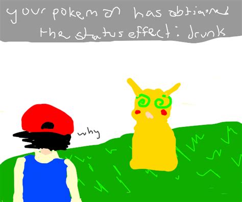 Drunk Pokemon Drawception