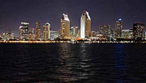 City Lights In San Diego California