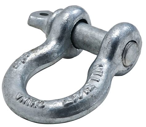 National Hardware Anchor Shackle With Screw Pin Galvanized 58 In
