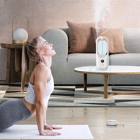 Qaailabf 5 Speed Commercial Aroma Diffuser 50ml Waterless Essential