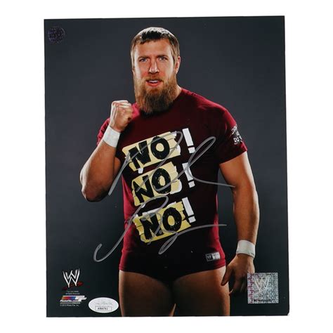 Daniel Bryan Signed Wwe 8x10 Photo Jsa Pristine Auction