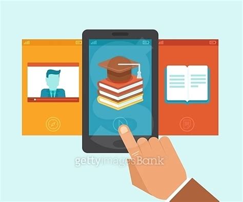 Vector E Learning App 이미지 A10751023 게티이미지뱅크