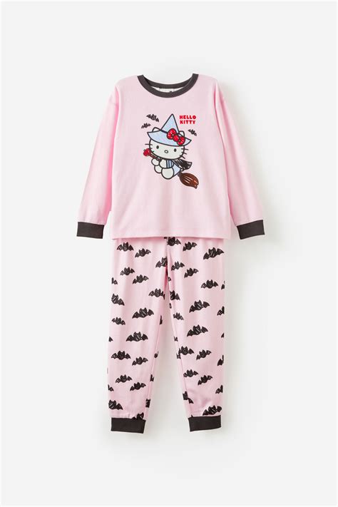 Sanrio Personalised Hello Kitty Long Sleeve Pyjama Set