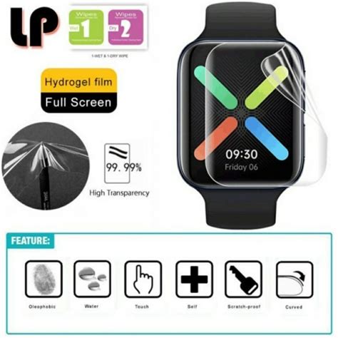 Oppo Watch 41mm 46mm Anti Scratch Hydrogel Screen Protector Gel Jelly
