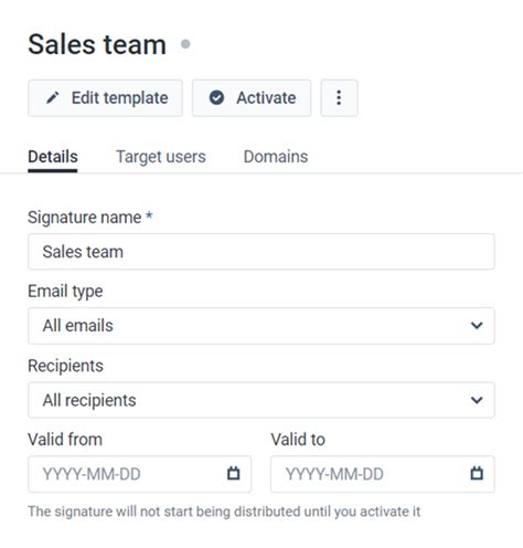 How To Edit And Configure Email Signature Parts Templafy Help Center