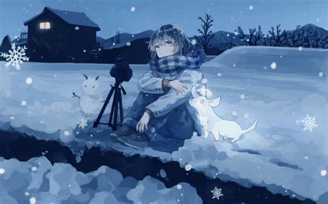 Winter Anime 4k Wallpapers And Backgrounds Free 4k Download [30 ]
