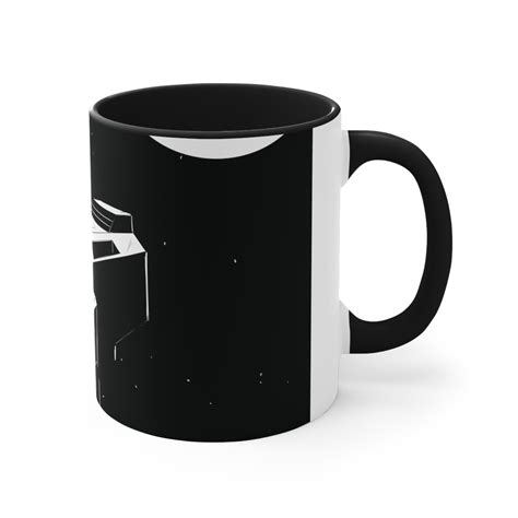 Modern Space Traveler Mug I Galactic Gift For Coffee Space Enthusiasts I Stylish Space Themed