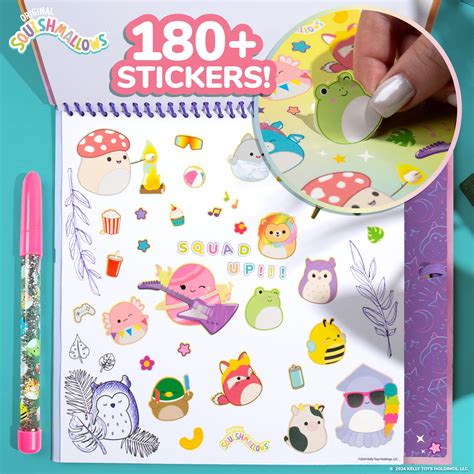 Mua Original Squishmallows Sketchbook Over 20 Stationery Supplies