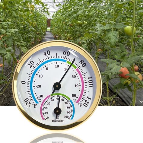 Homemaxs Outdoor Garden Hygrometer Thermometer Automatic Compact