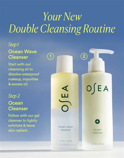 Ocean Wave Cleanser Bi Phase Cleansing Oil For Soft Skin Osea