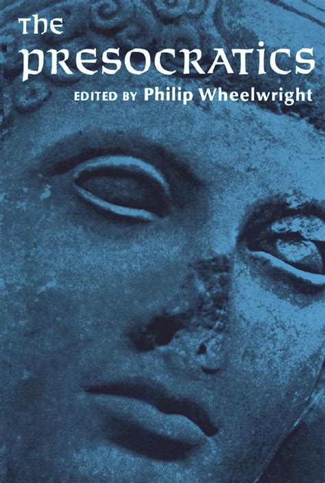 Presocratics The 9780024266408 Philip Wheelwright Books
