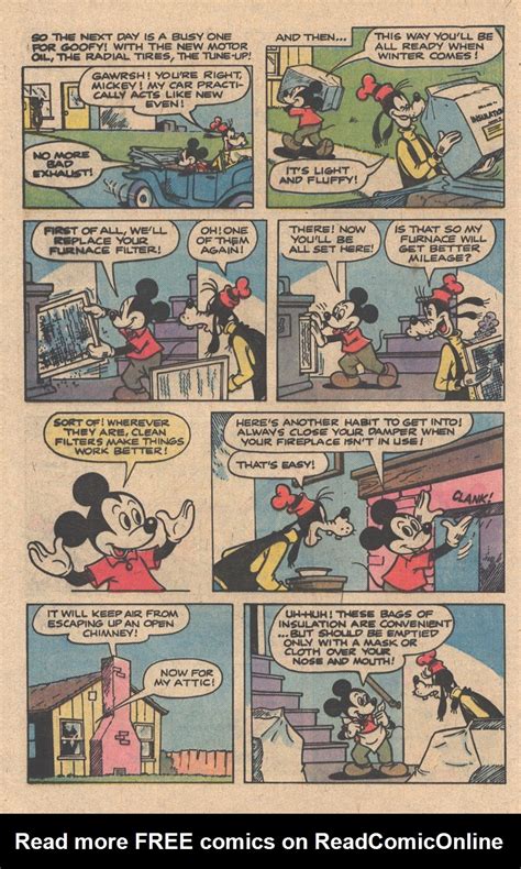 Read Online Mickey Mouse And Goofy Explore Energy Conservation Comic